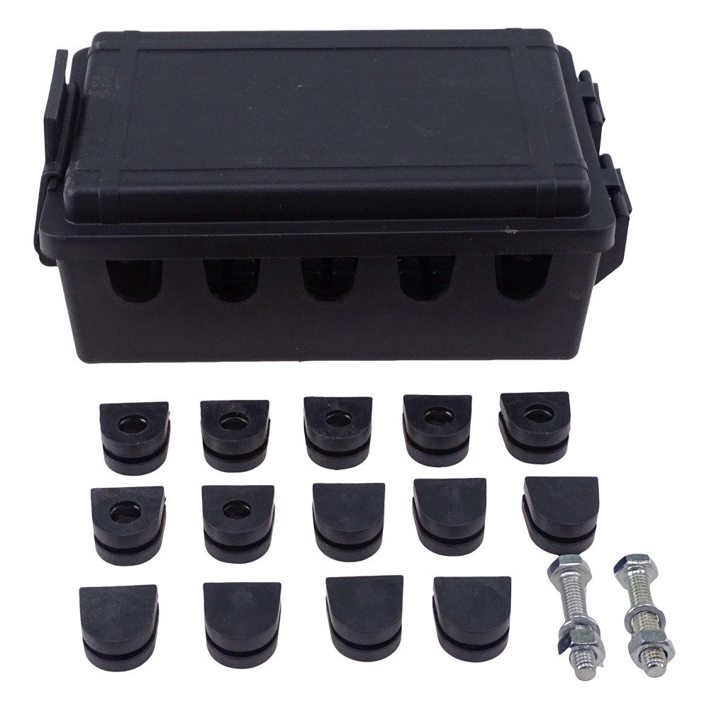 Cable connector socket / junction box / junction box with 10-pin ...